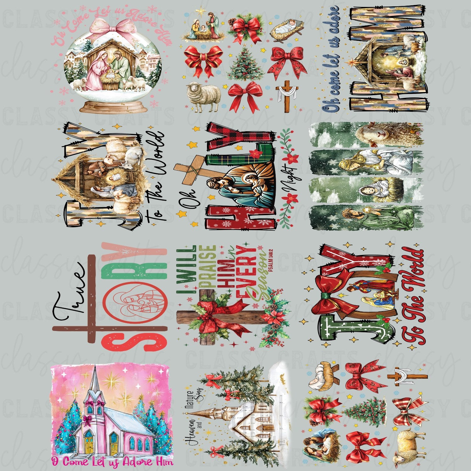 True Meaning 30x48 - PREMADE GANG SHEET – Classy Crafts