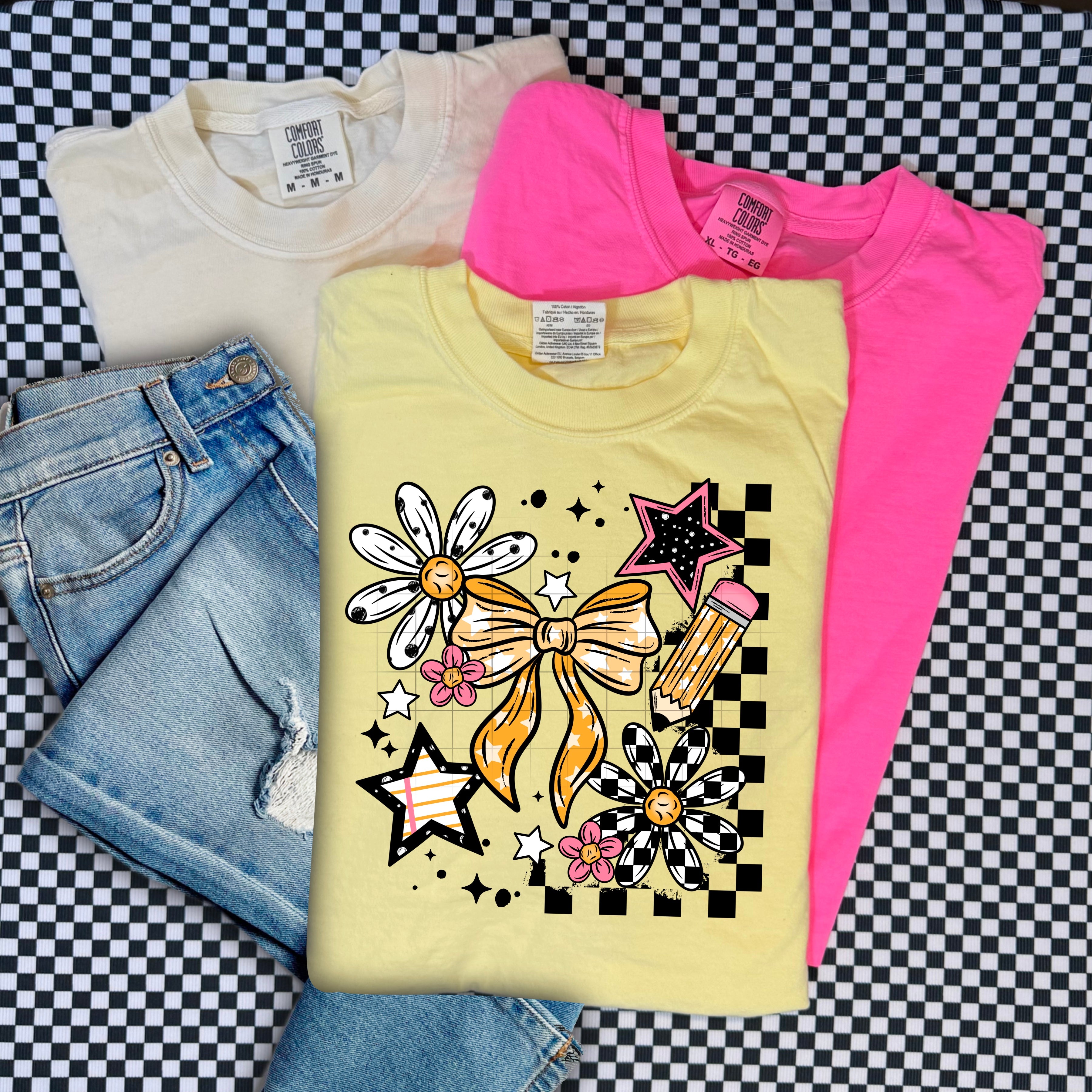 School Bow Transfer – Classy Crafts