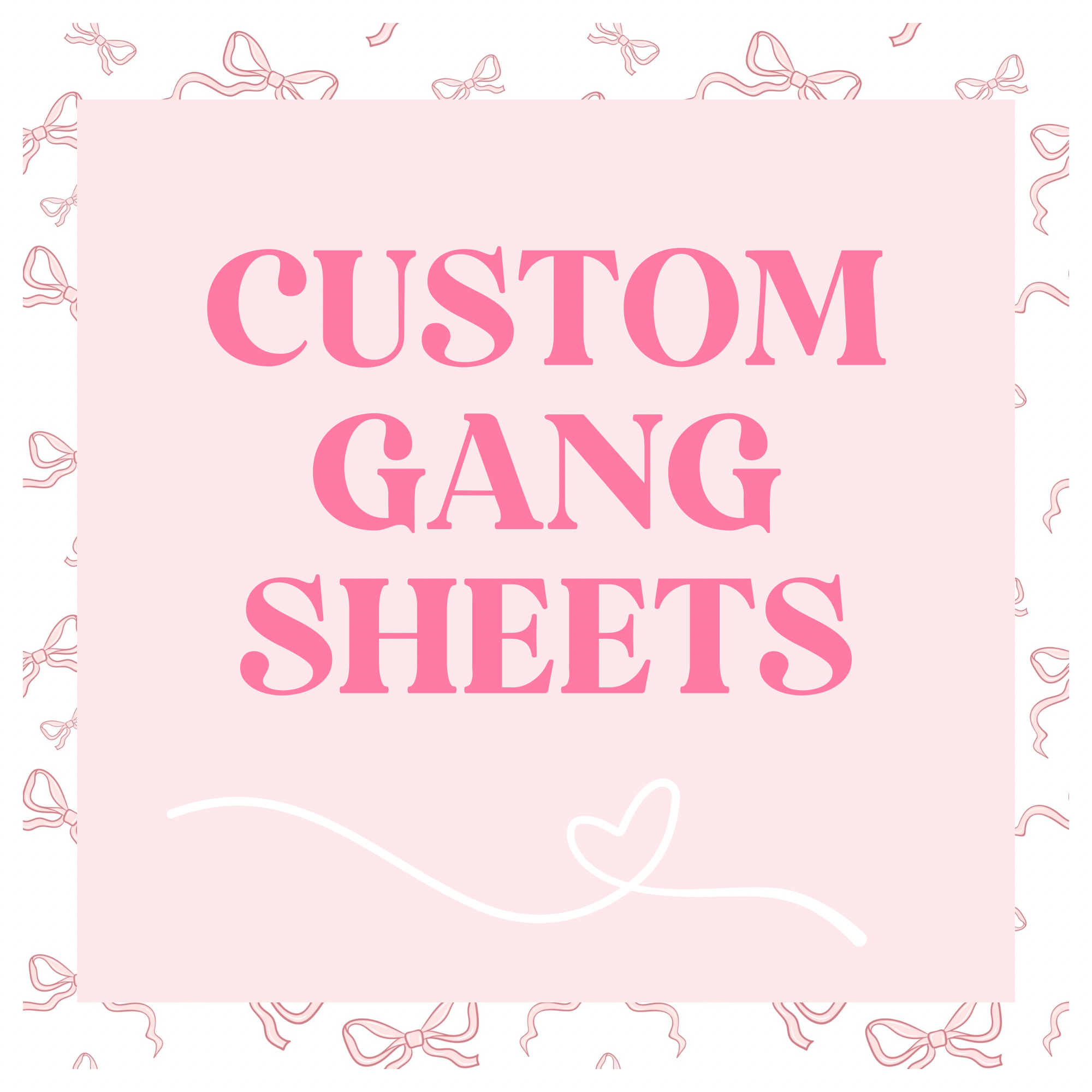 Custom Gang Sheets – Classy Crafts
