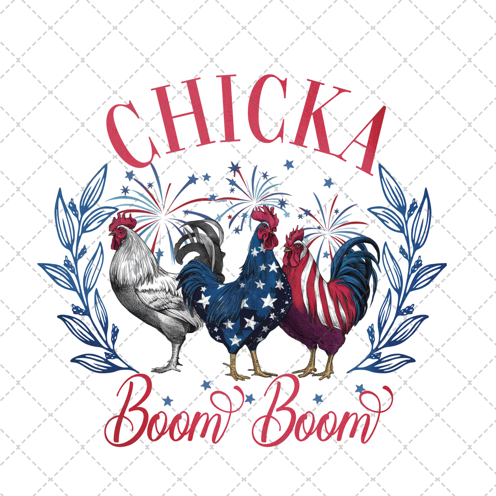 Chicka Boom Boom Transfer – Classy Crafts