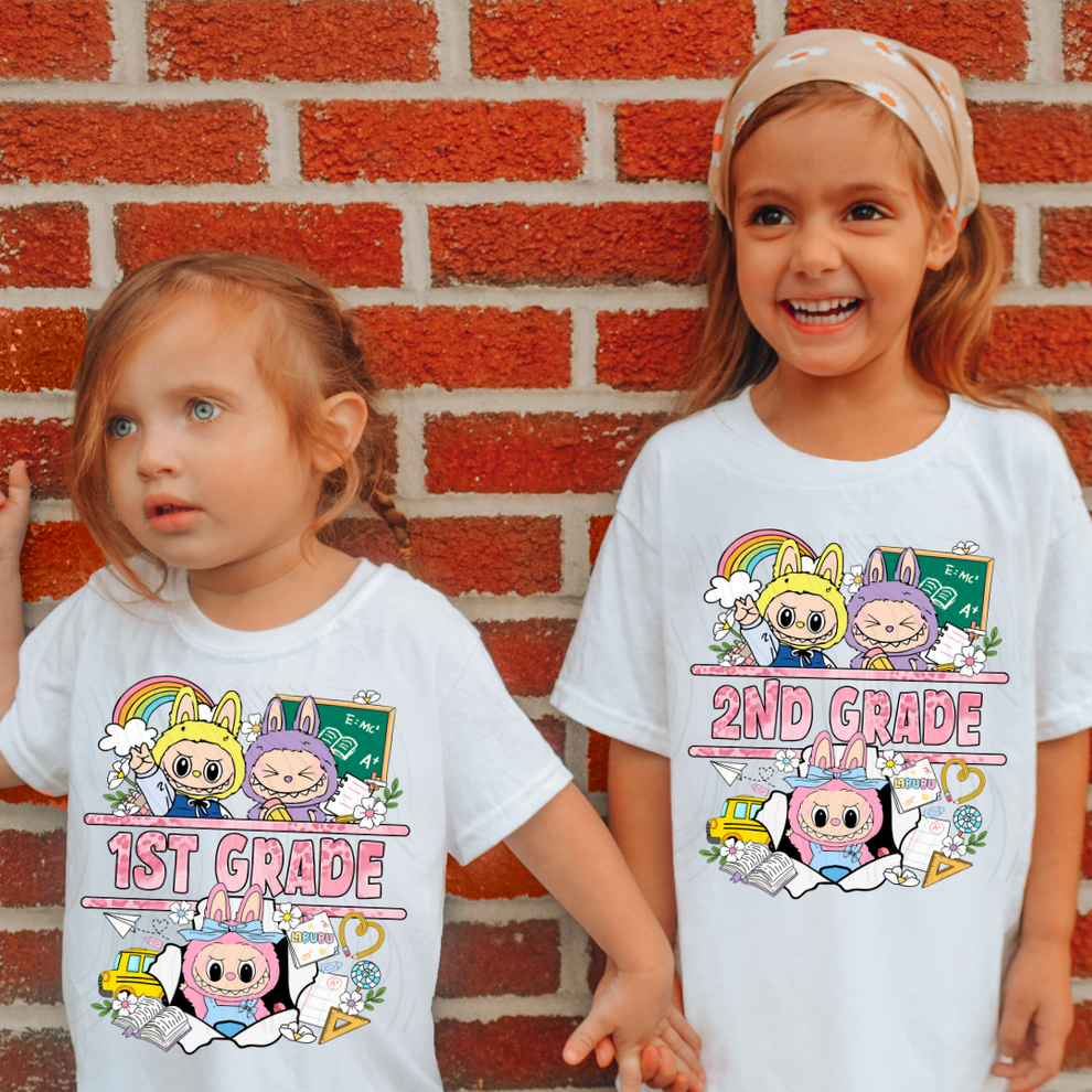 1st and 2nd School Labubu Transfer – Classy Crafts
