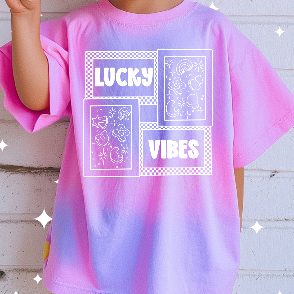 Lucky Vibes Charms Transfer**SOLD SEPARATELY** – Classy Crafts