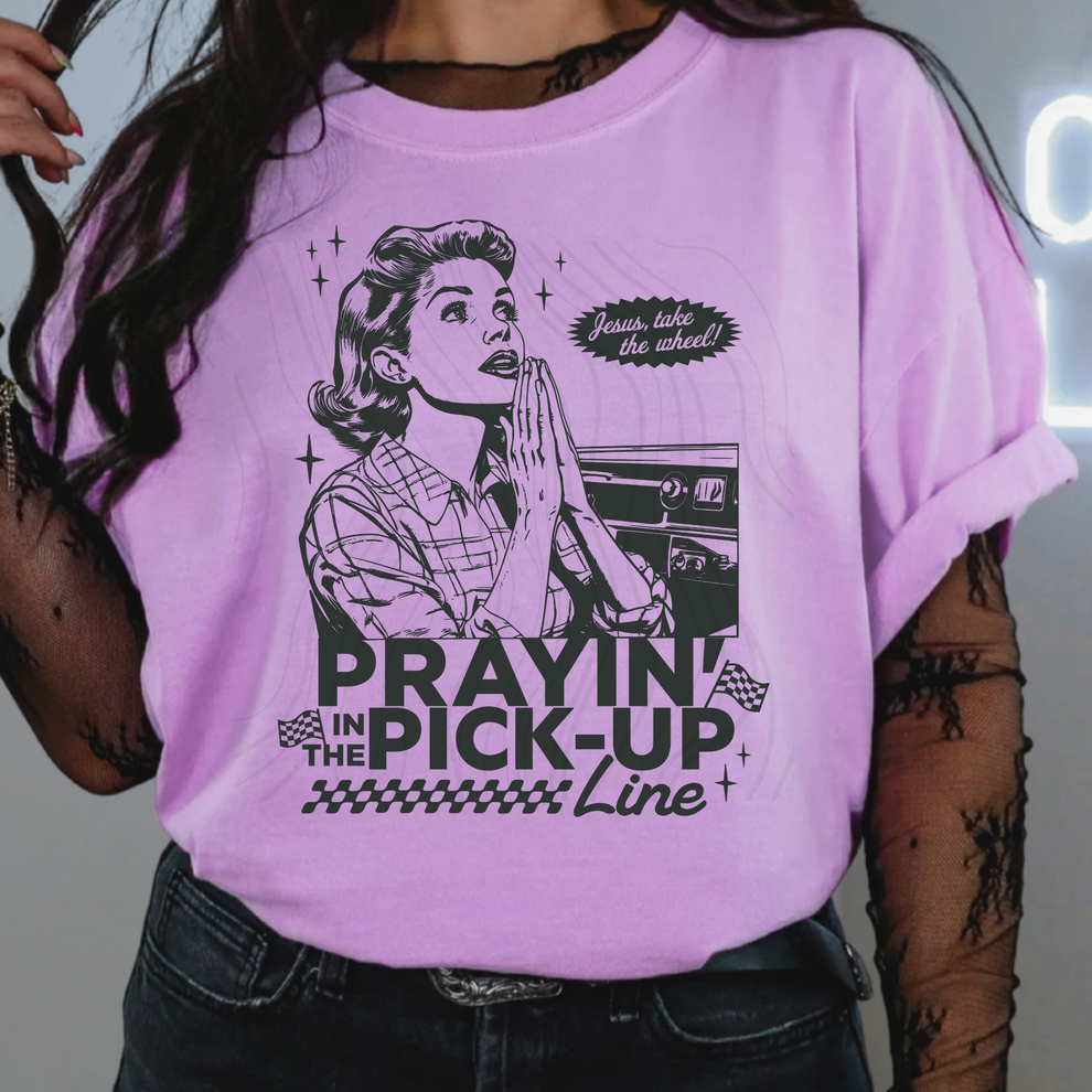 PRAYIN IN THE DROPOFF PICKUP LINE TRANSFER**Sold Separately** – Classy ...