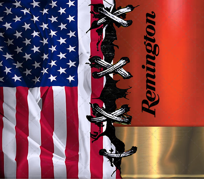 American Flag Shotgun Shell Tumbler Wrap – Classy Crafts