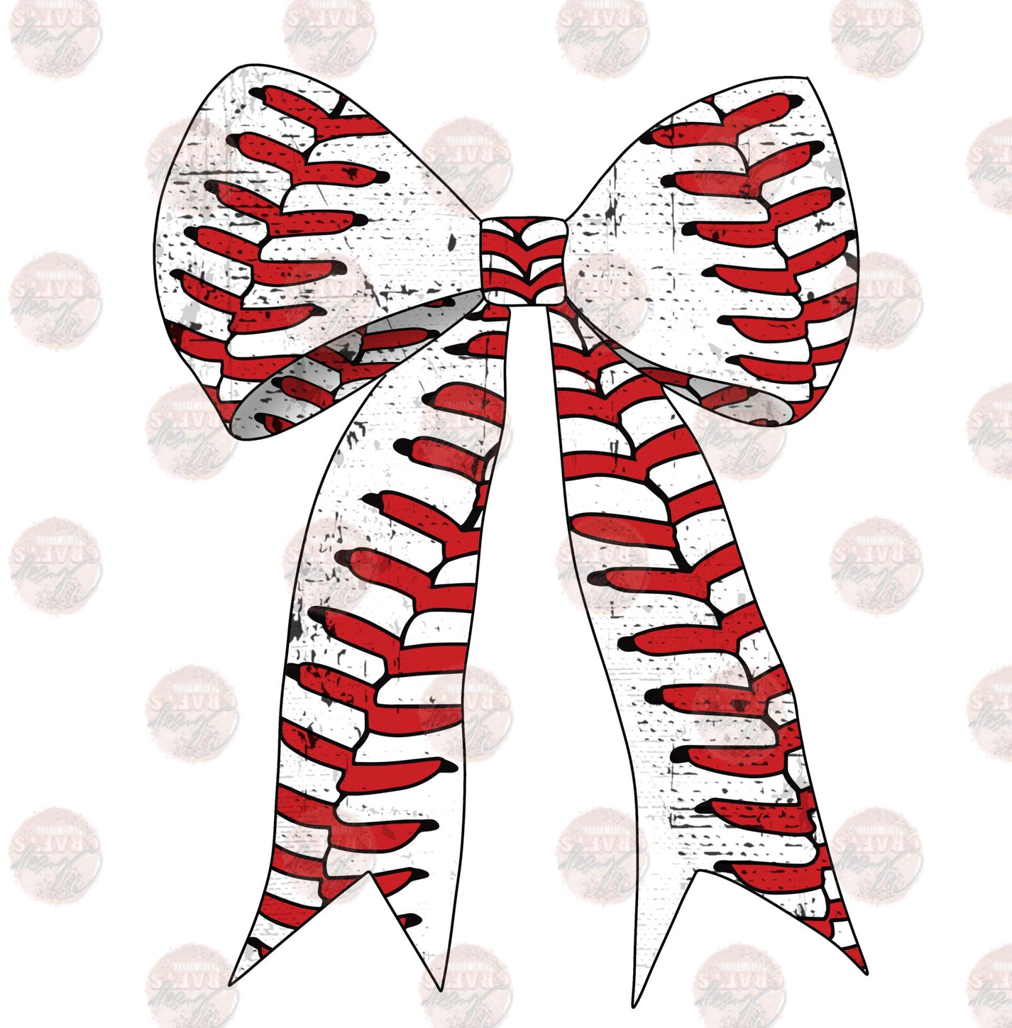 Baseball Ribbon Transfer – Classy Crafts