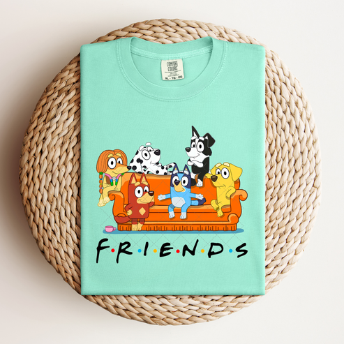 Blue Pup Friends Transfer – Classy Crafts