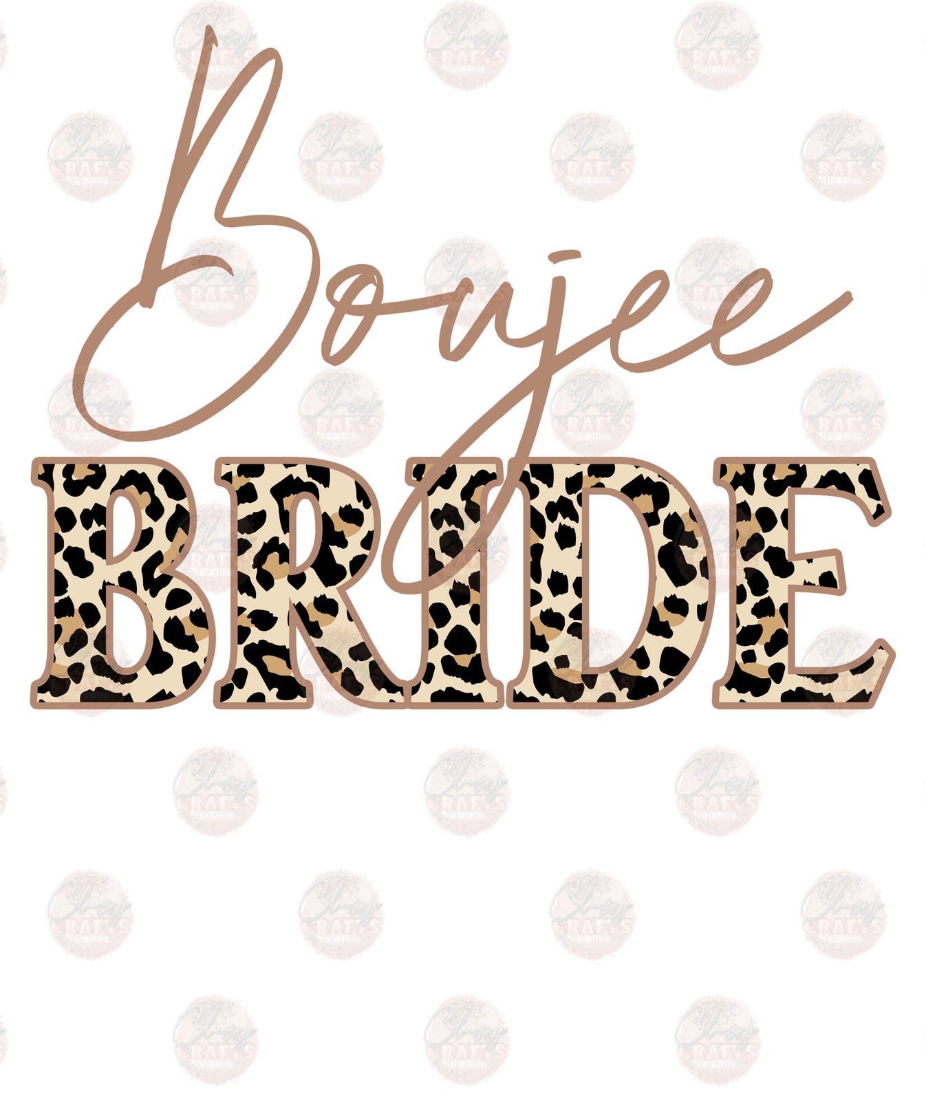 Boujee Bride Transfer – Classy Crafts