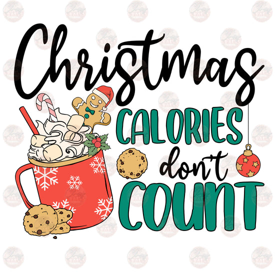 Cheers, Calories Don't Count Transfer – Classy Crafts