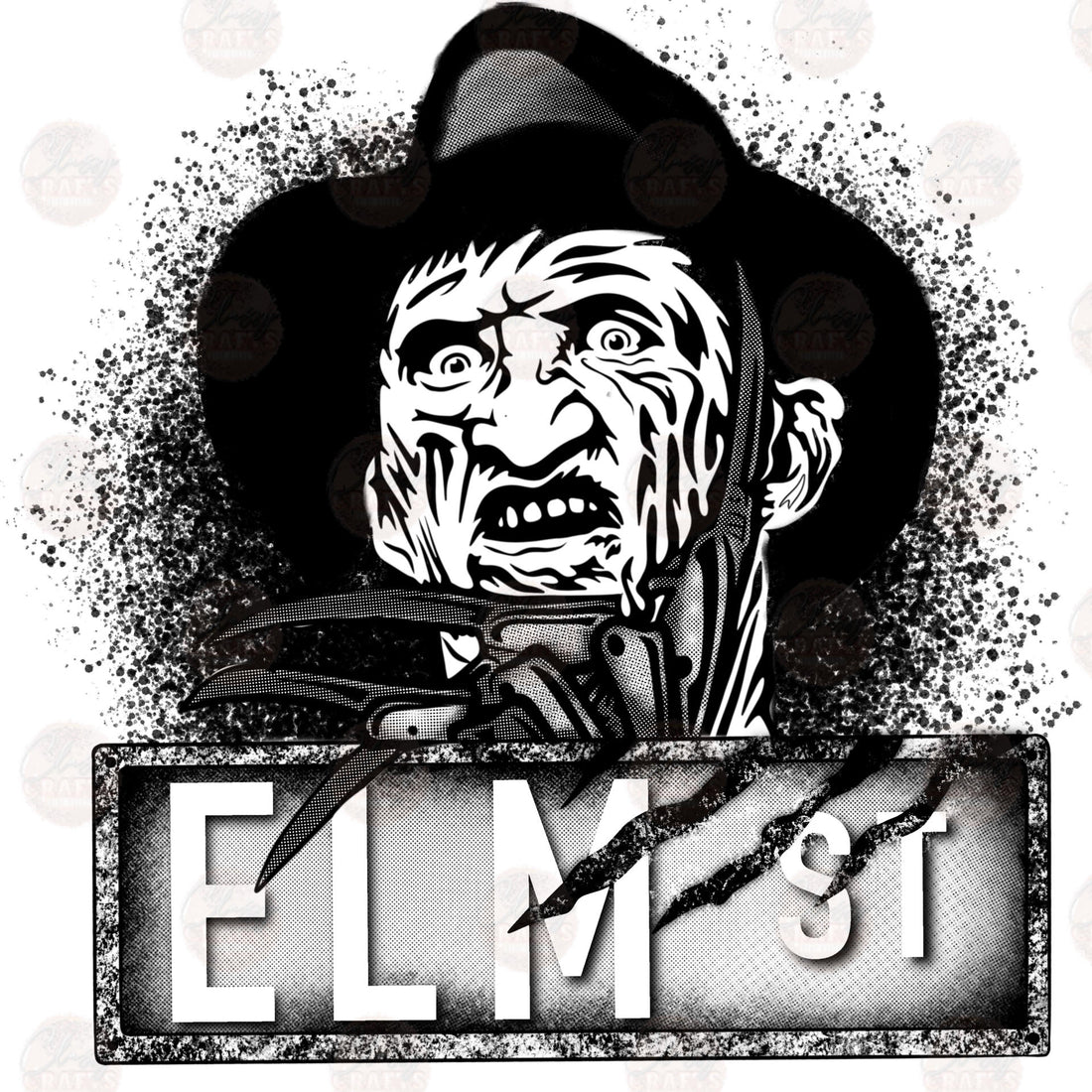 Elm St Sign Transfer – Classy Crafts