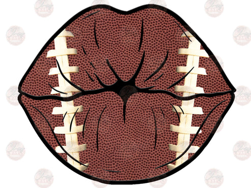 Football Lips Transfer – Classy Crafts