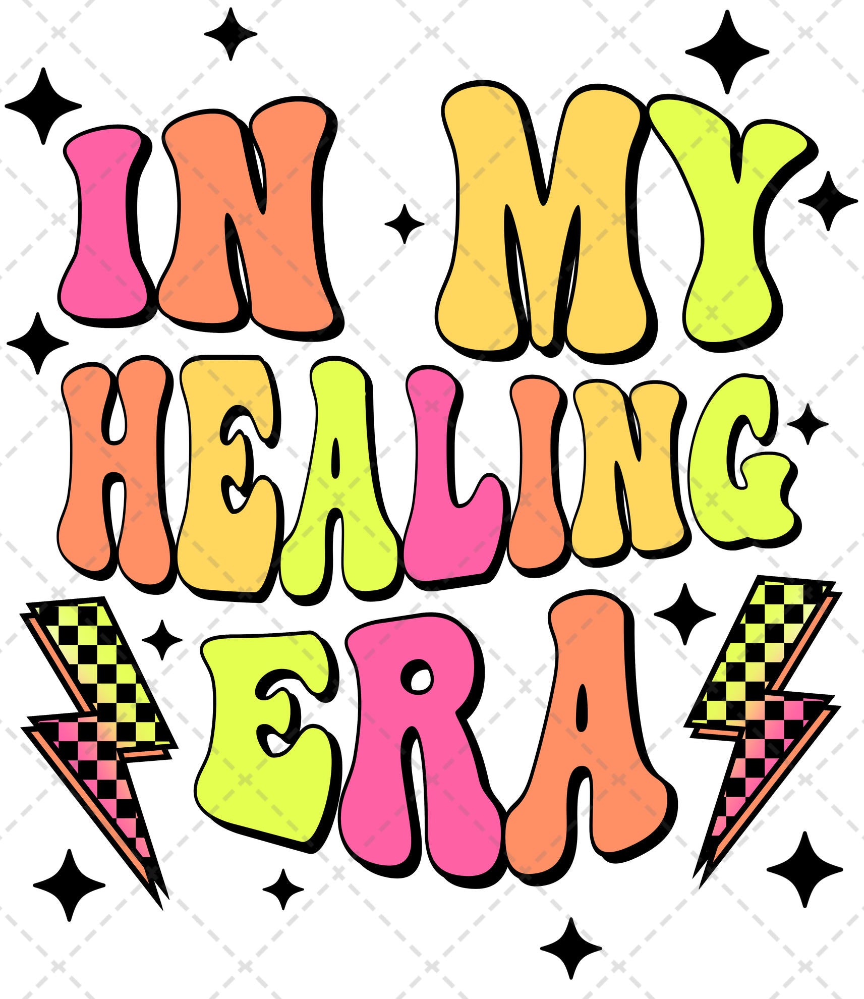 Healing Era Neon Transfer – Classy Crafts