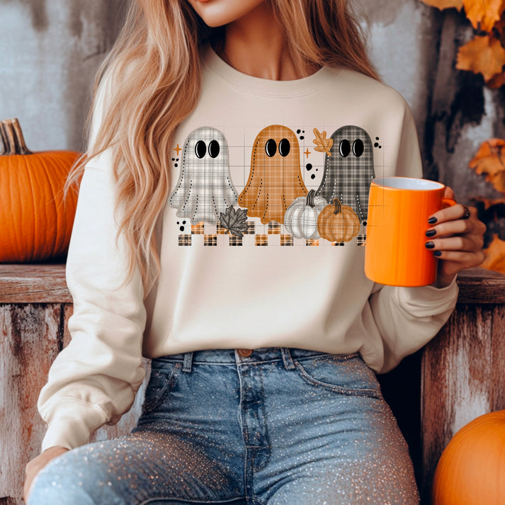 Plaid Ghost Transfer – Classy Crafts