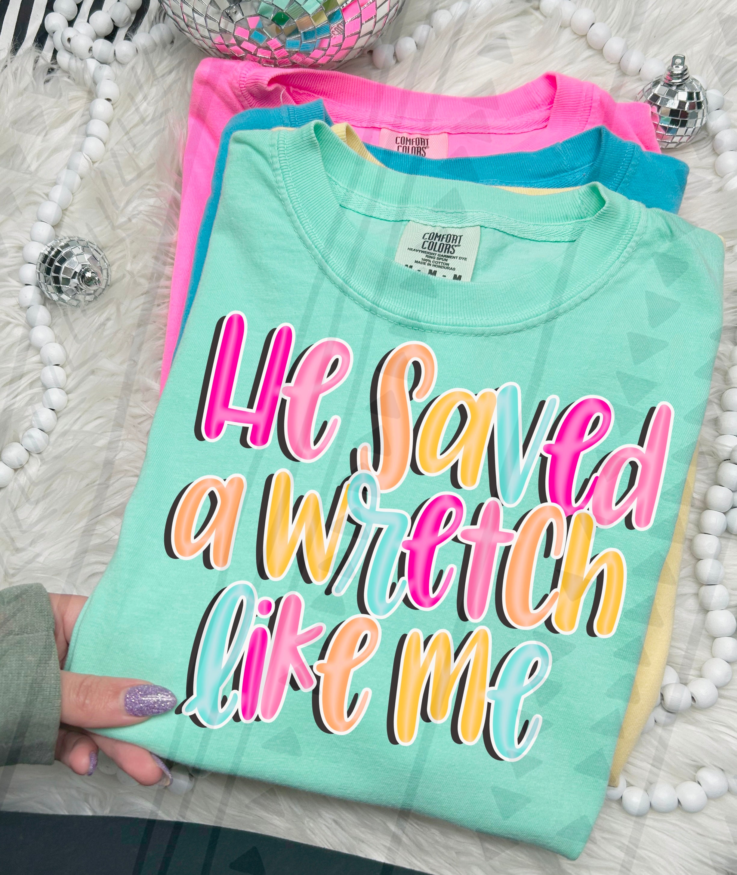 He Saved A Wretch Transfer – Classy Crafts