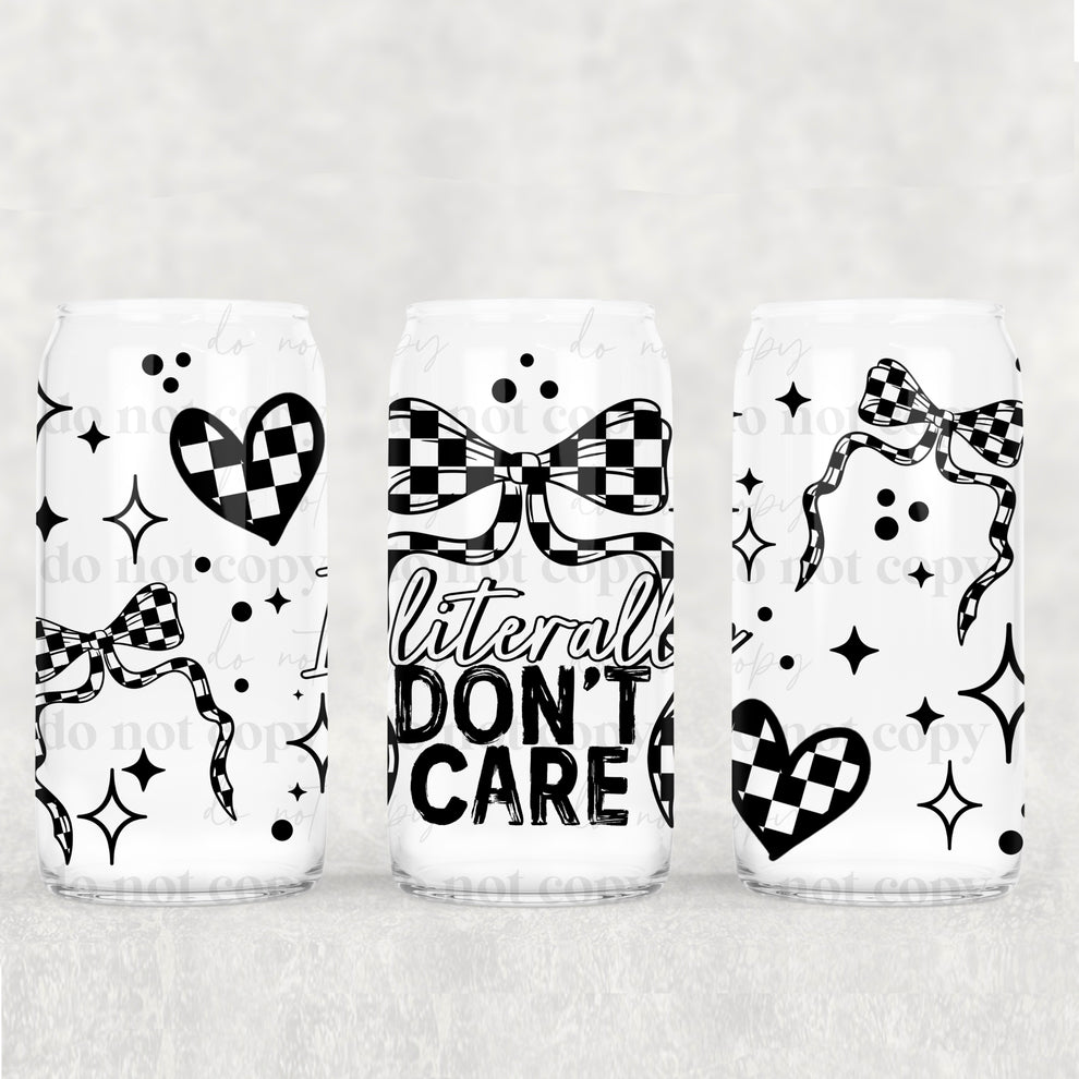 Dont Care Libbey 16 oz Transfer – Classy Crafts