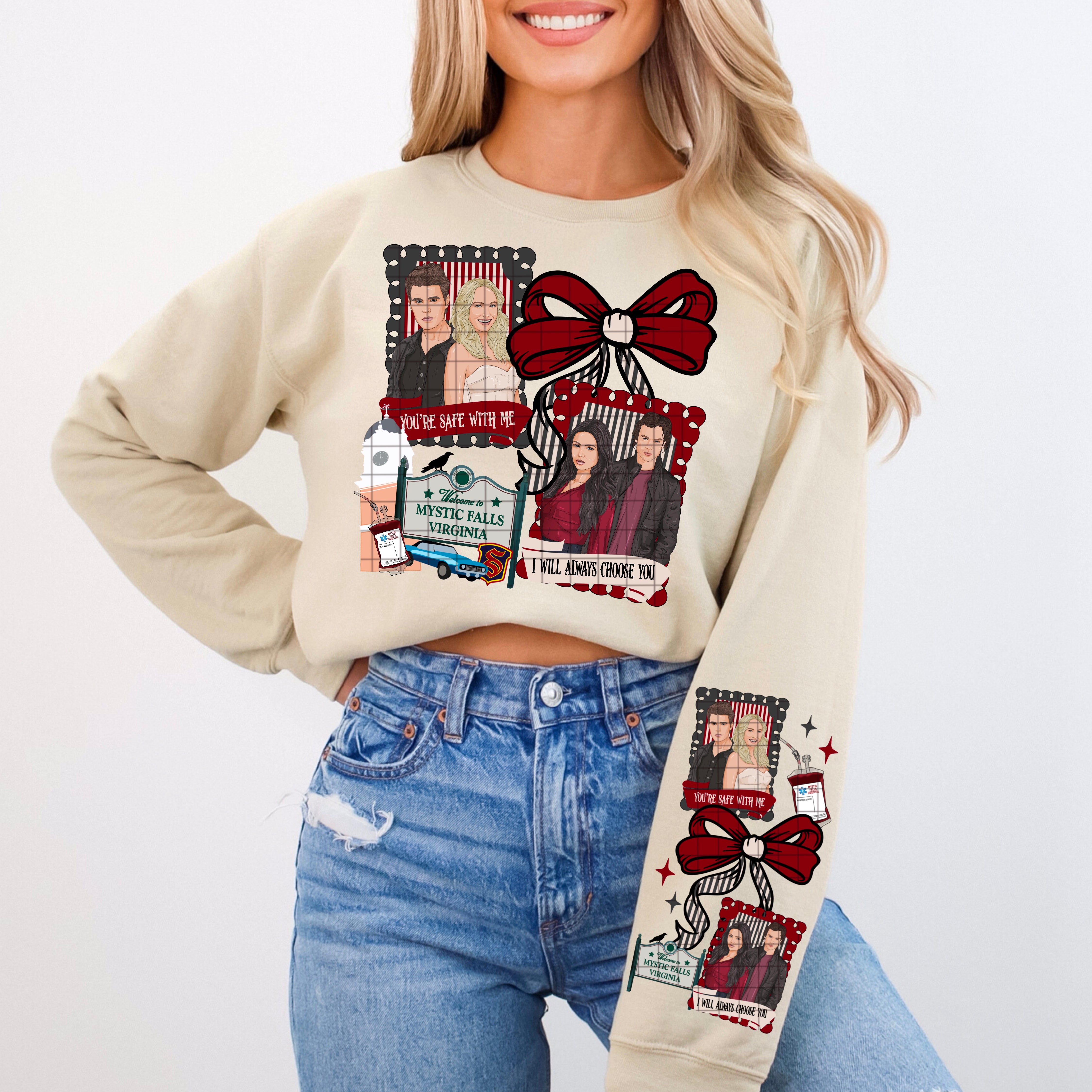 Vampire Coquette Collage Transfer**SOLD SEPARATELY** – Classy Crafts