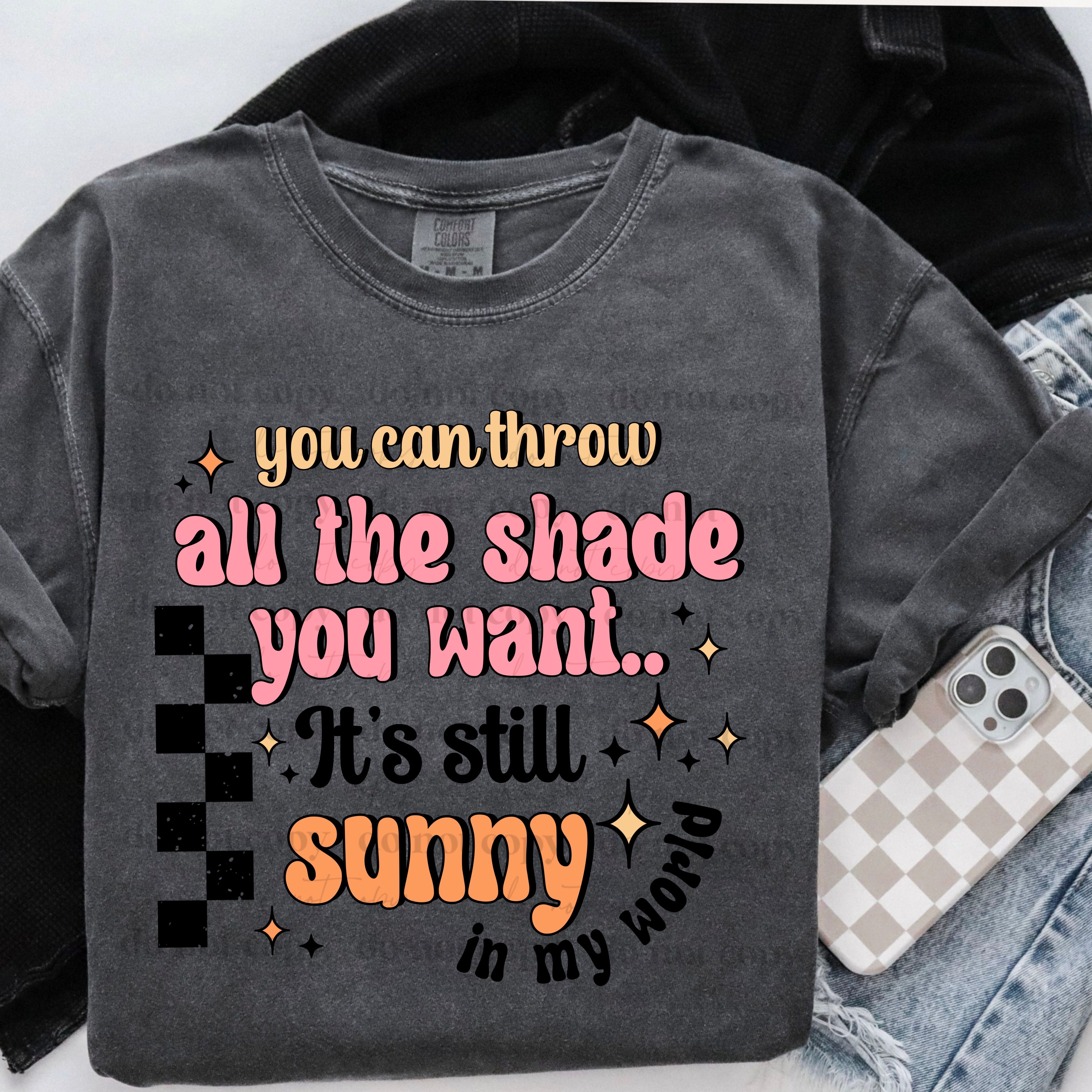 Throw Shade Transfer – Classy Crafts