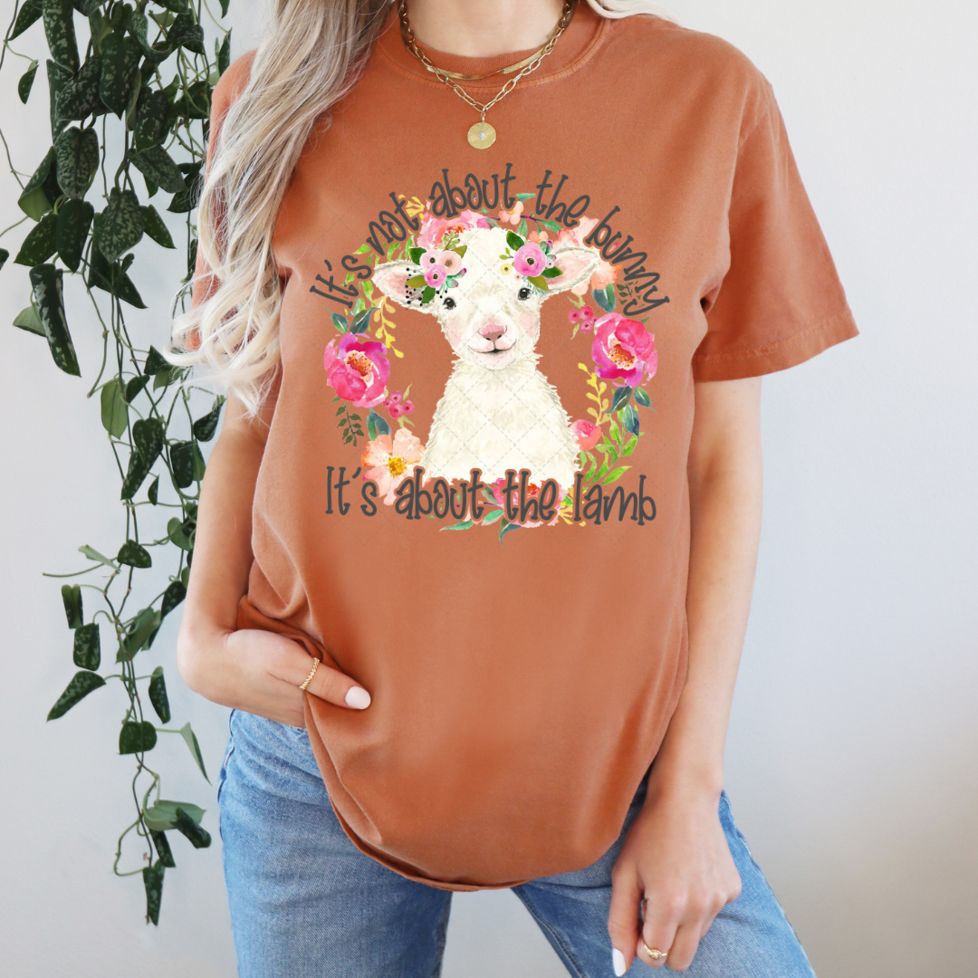 It's About The Lamb Transfer – Classy Crafts