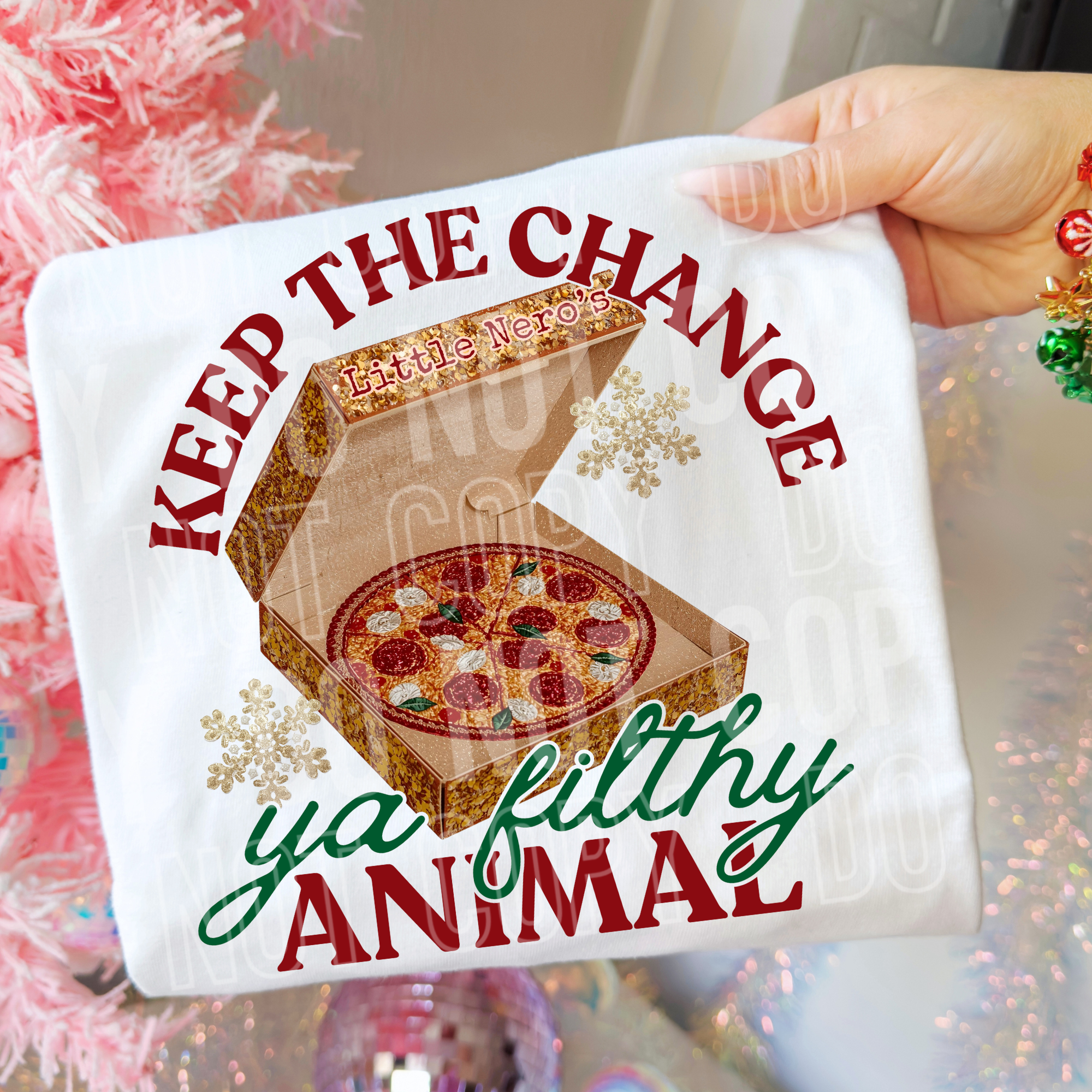 KEEP THE CHANGE YA FILTHY ANIMAL TRANSFER – Classy Crafts
