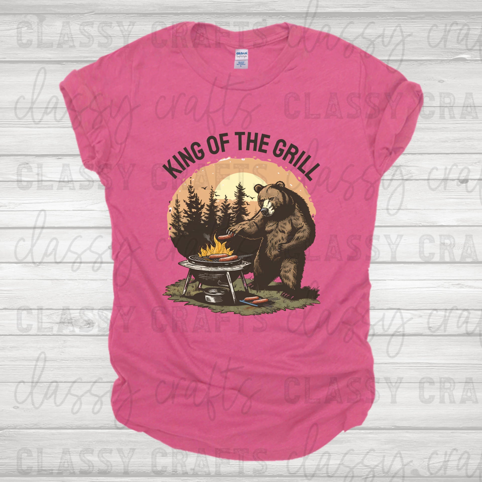 King of the Grill Transfer – Classy Crafts