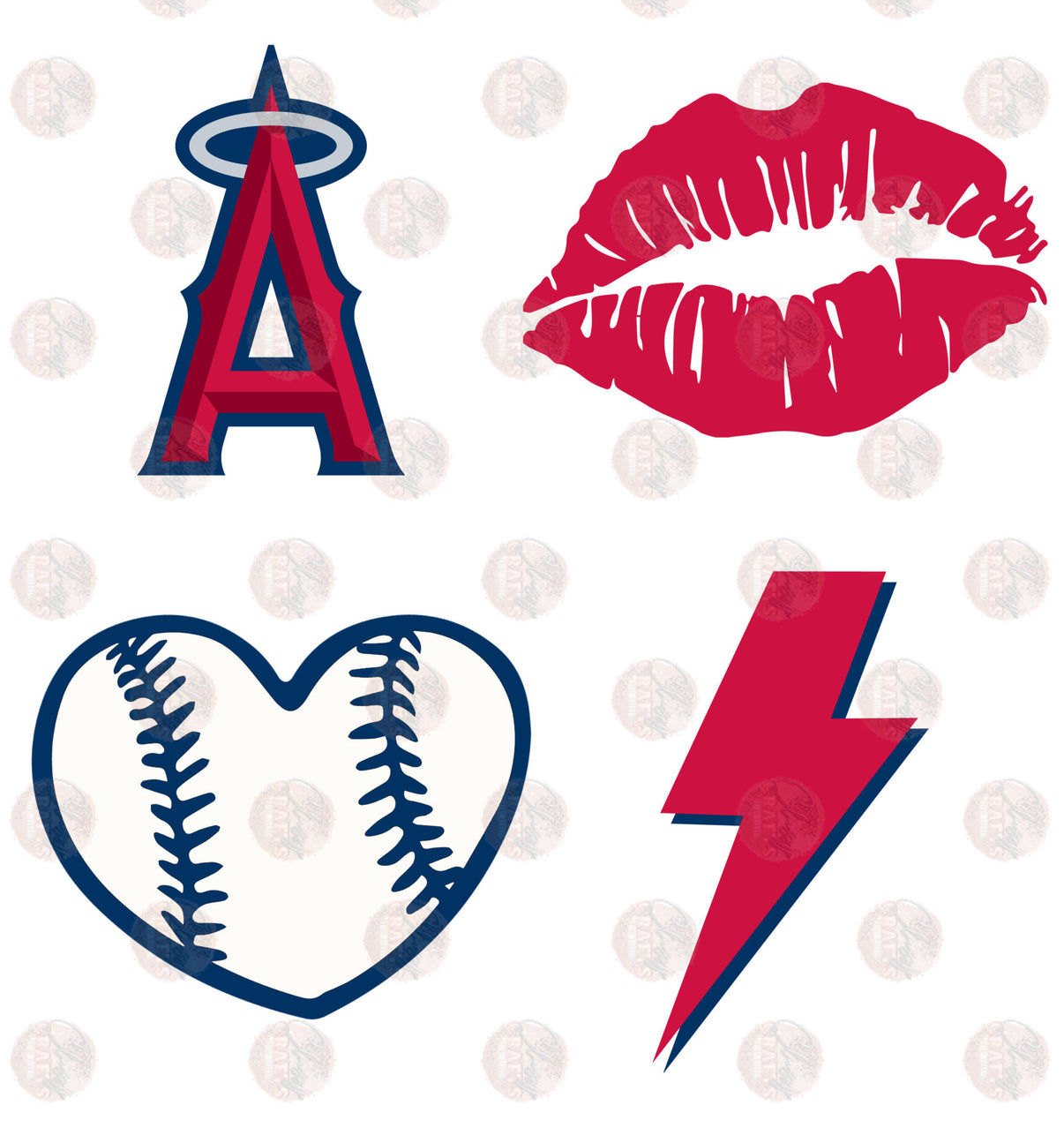 LA Retro Baseball Transfer – Classy Crafts