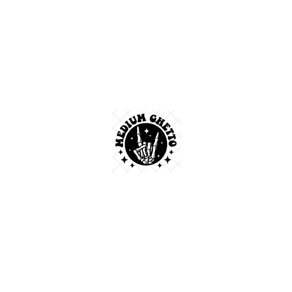 Medium Ghetto **Two Part Print**Sold Separately** Transfer – Classy Crafts