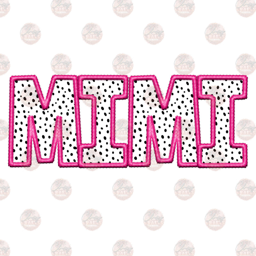 MiMi Dots Transfer – Classy Crafts