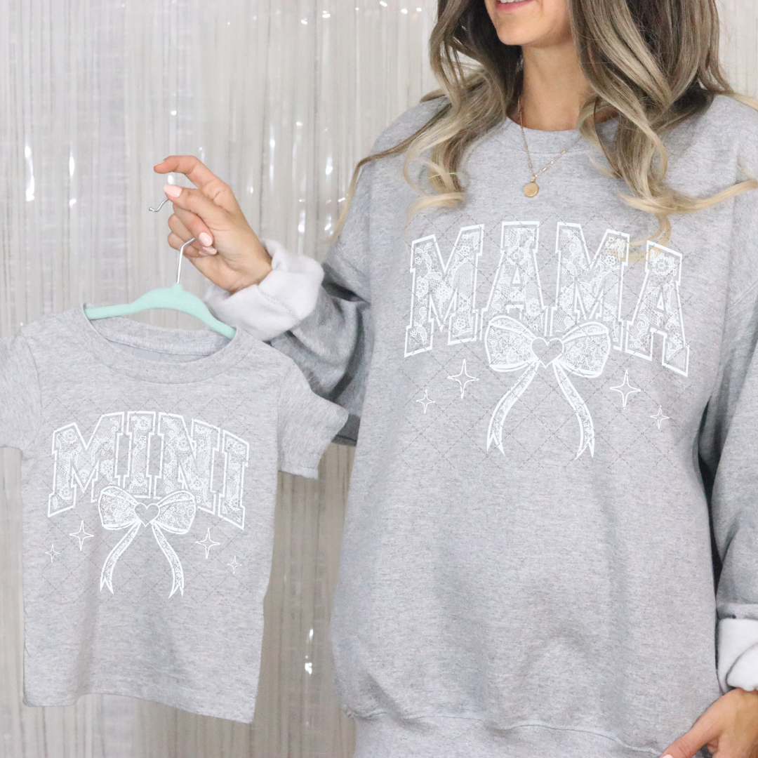 Mama Mini Coquette Lace Transfer – Classy Crafts