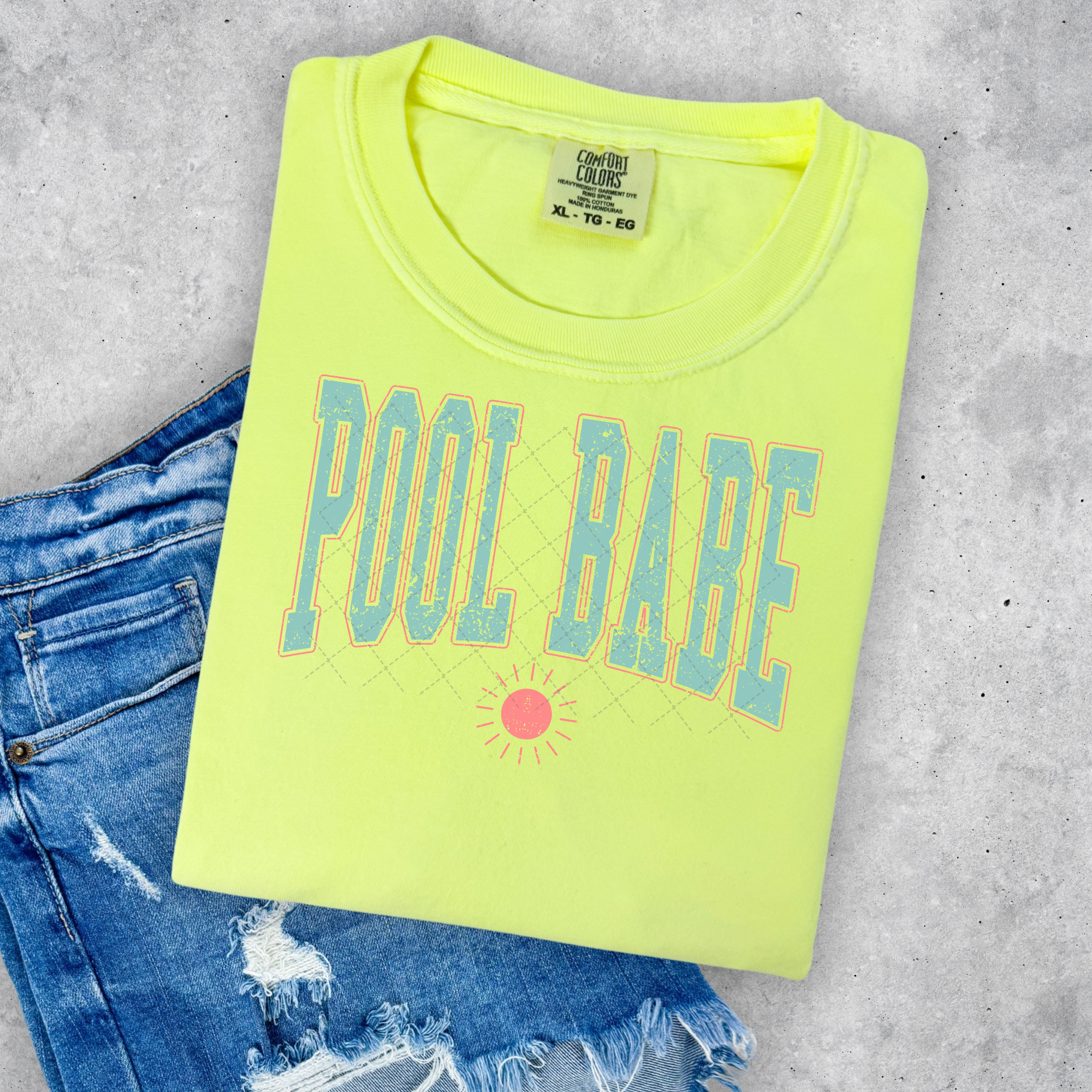 Pool Babe Transfer – Classy Crafts