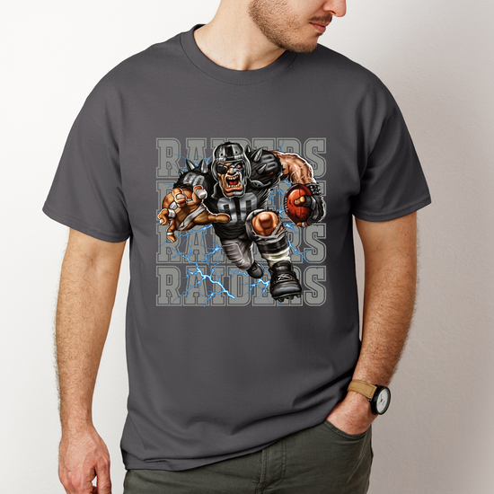 Raiders Stacked Transfer – Classy Crafts