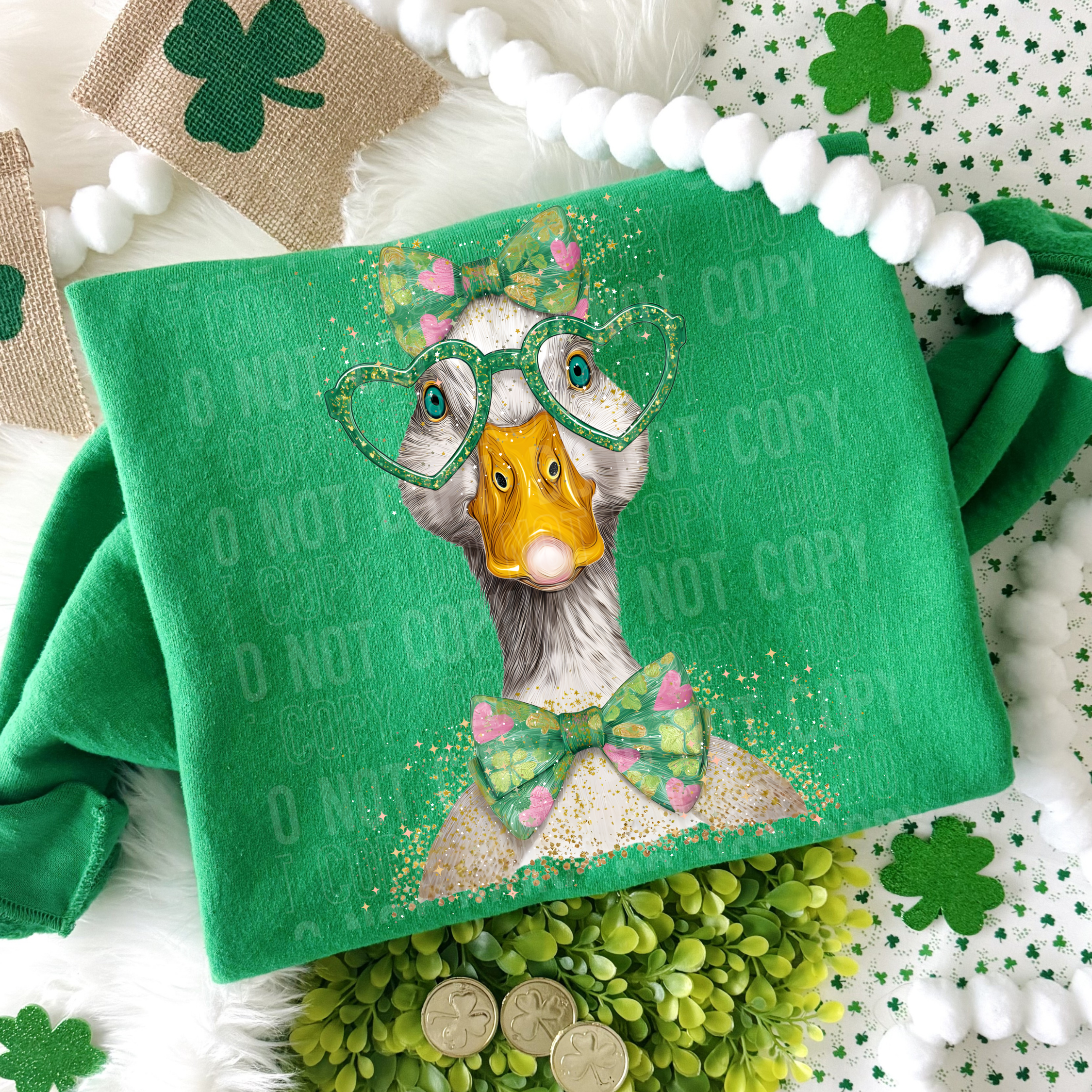 ST PATRICKS DAY GOOSE TRANSFER – Classy Crafts