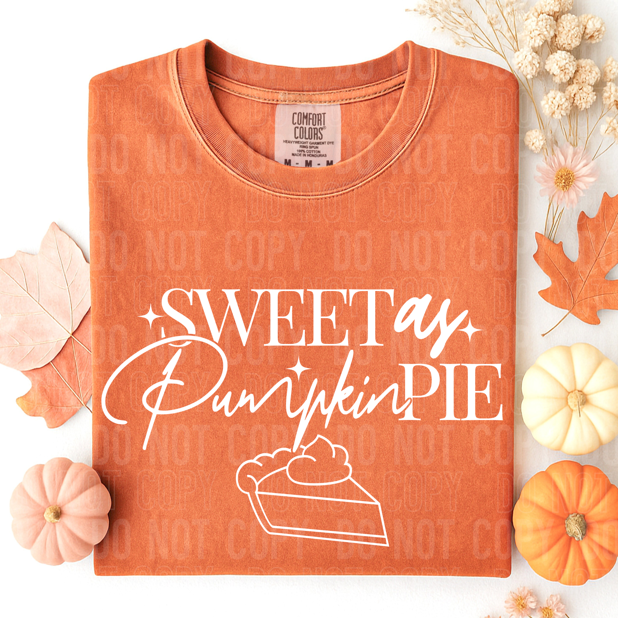 SWEET AS PUMPKIN PIE TRANSFER – Classy Crafts