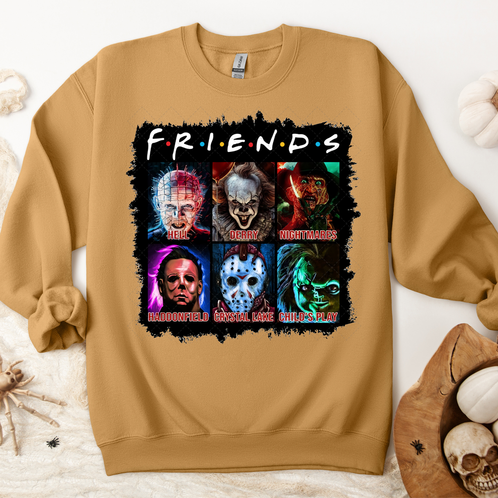 Scary Collage Friends Transfer – Classy Crafts