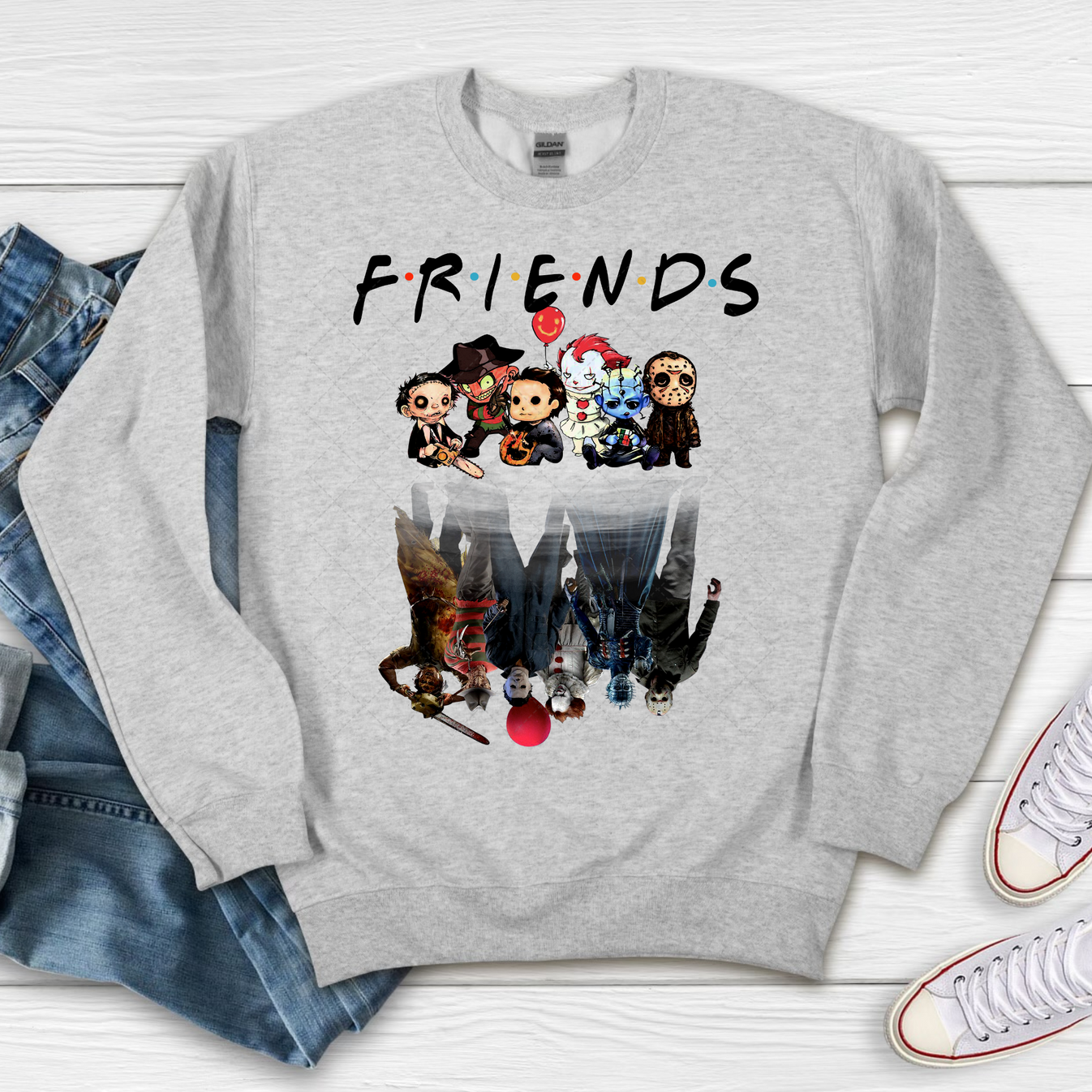 Scary Friends Little & Big Transfer – Classy Crafts