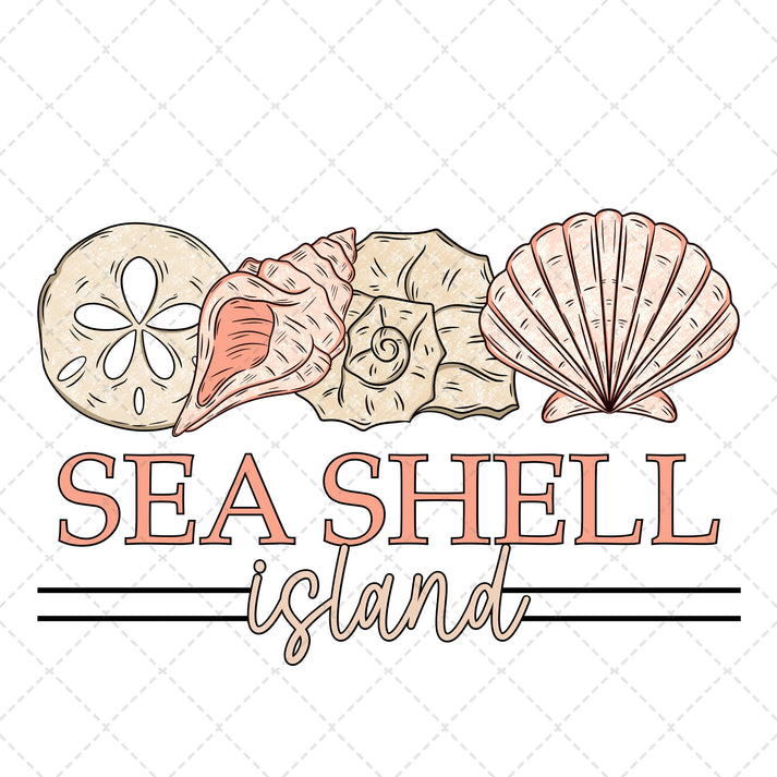 Sea Shell Island Transfer – Classy Crafts