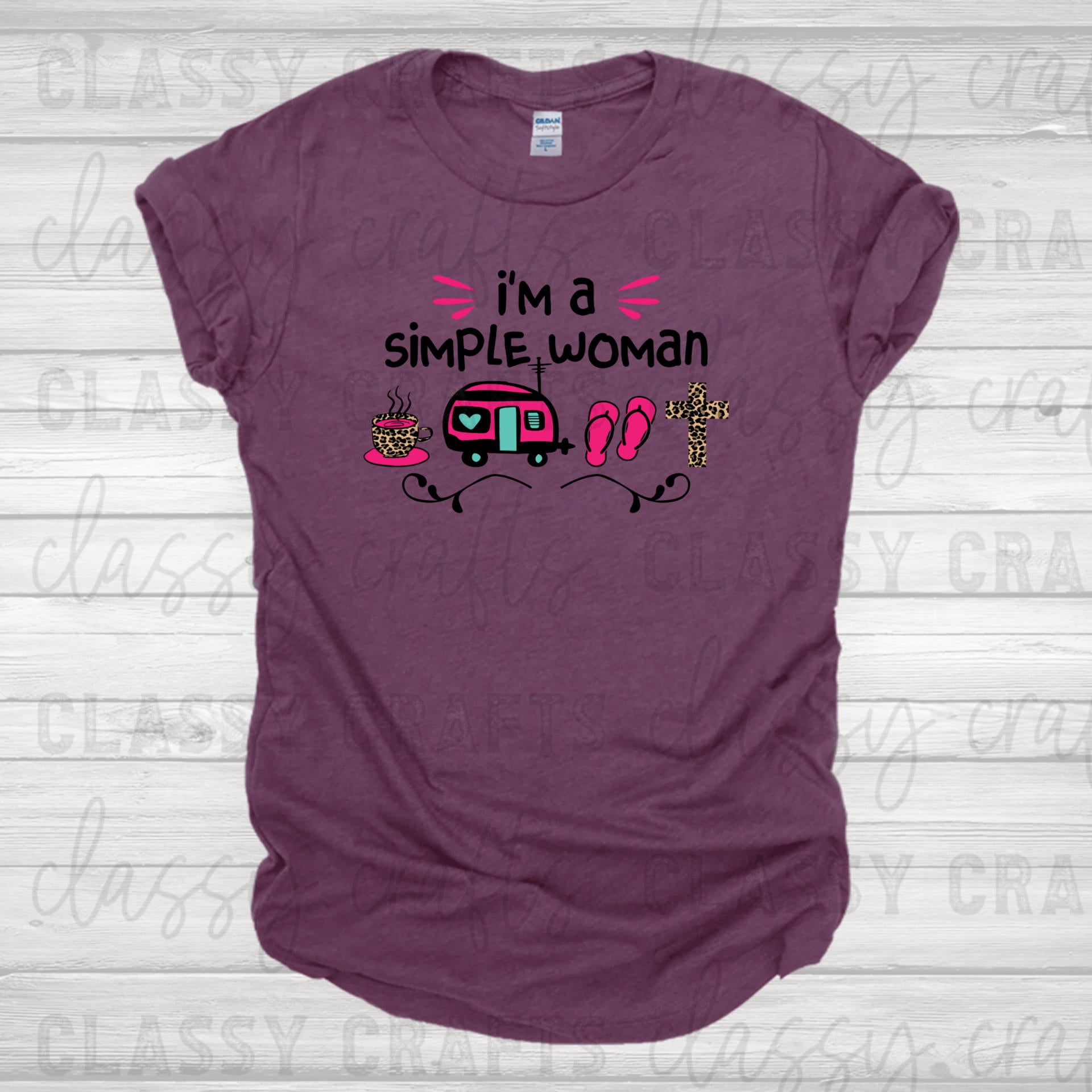 Simple Woman Transfer – Classy Crafts