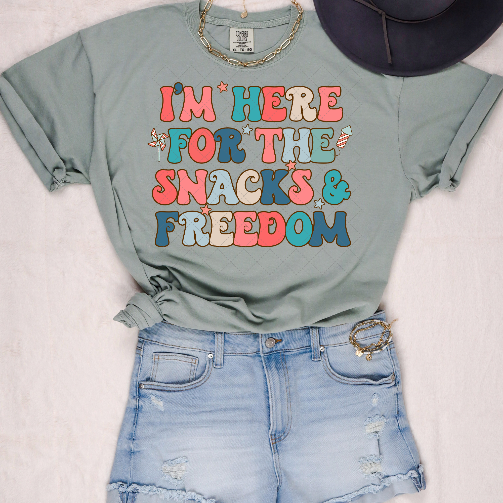 Snacks & Freedom Transfer – Classy Crafts