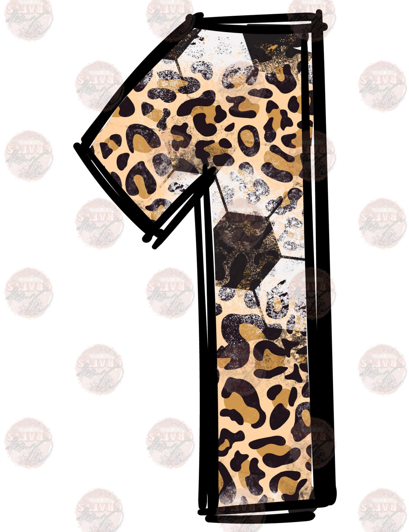 Soccer Number 1 Transfer – Classy Crafts