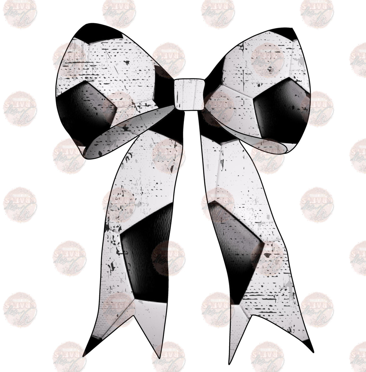 Soccer Ribbon Transfer – Classy Crafts