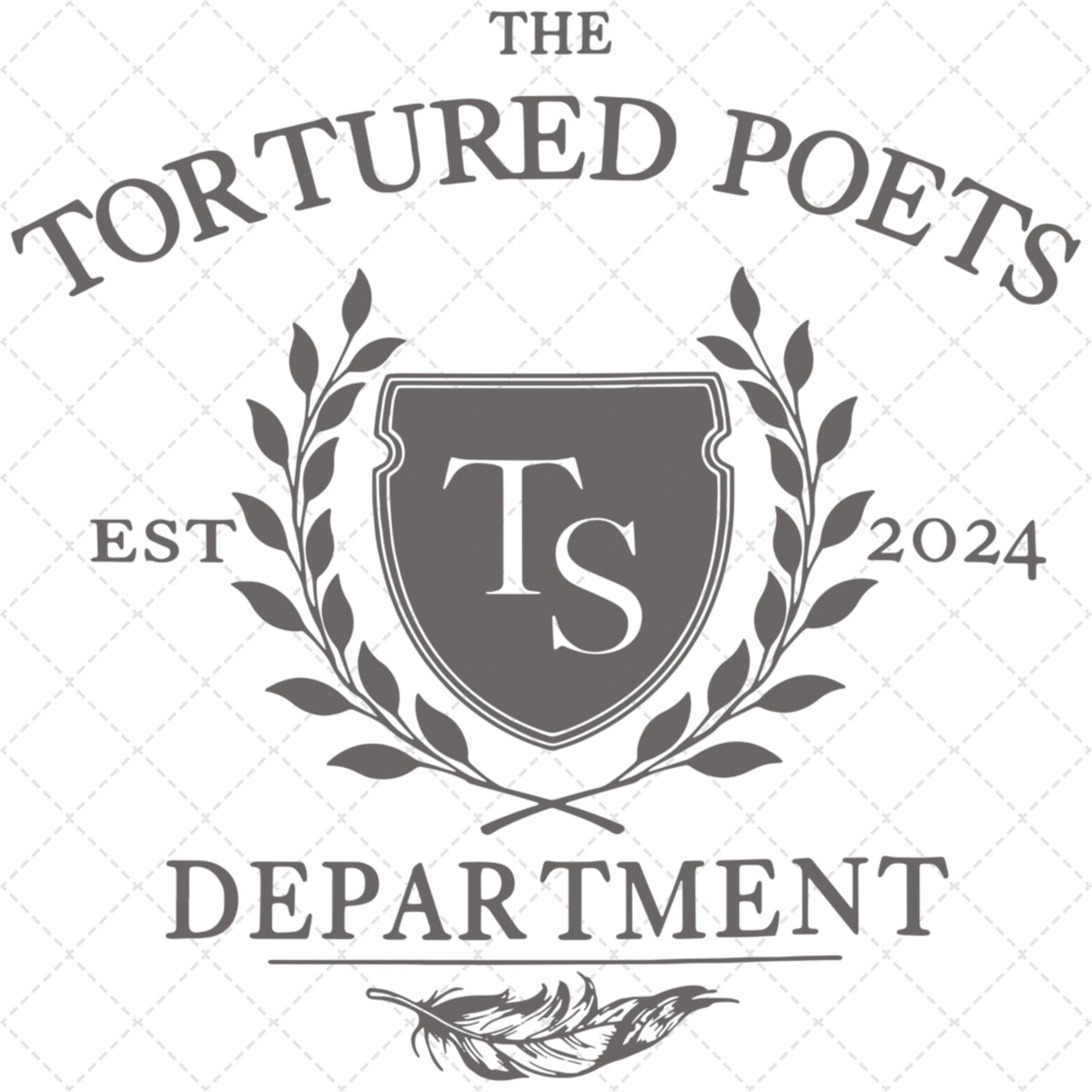 T.S. Sheild Gray Transfer – Classy Crafts