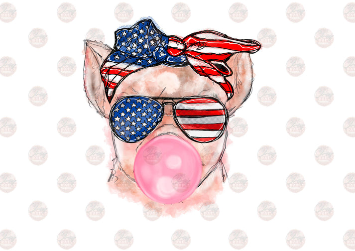 USA Pig Transfer – Classy Crafts