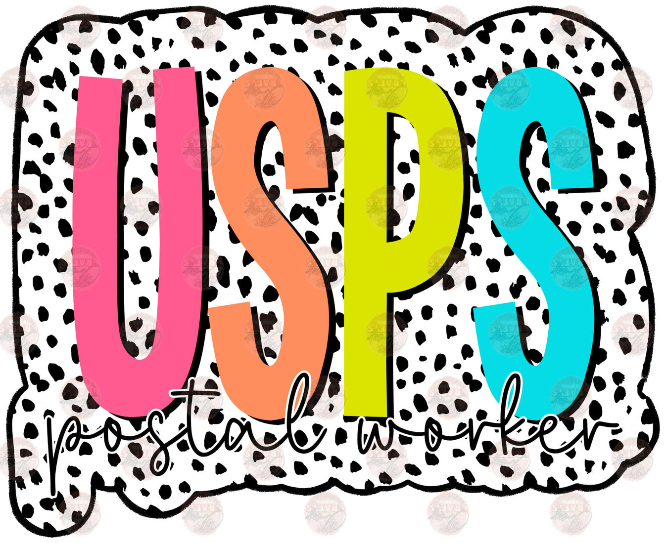 USPS Postal Worker Transfer – Classy Crafts