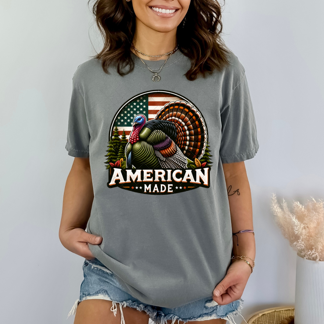 American Made Turkey Transfer – Classy Crafts