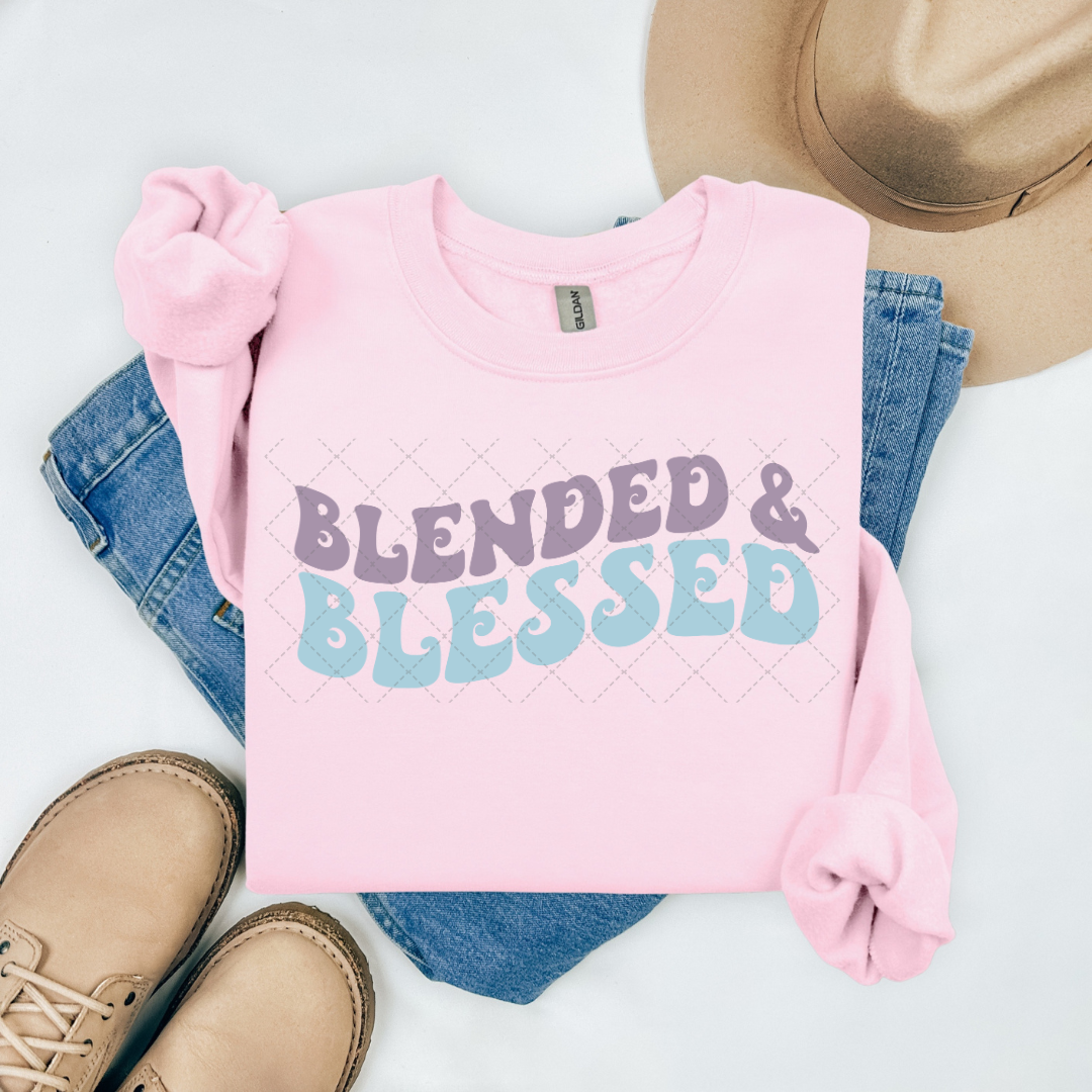 Blended And Blessed Transfer – Classy Crafts