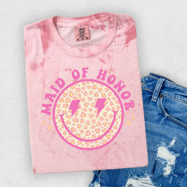 Maid Of Honor Smiley Transfers – Classy Crafts