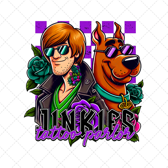 Jinkies Tattoo Parlor Transfer – Classy Crafts