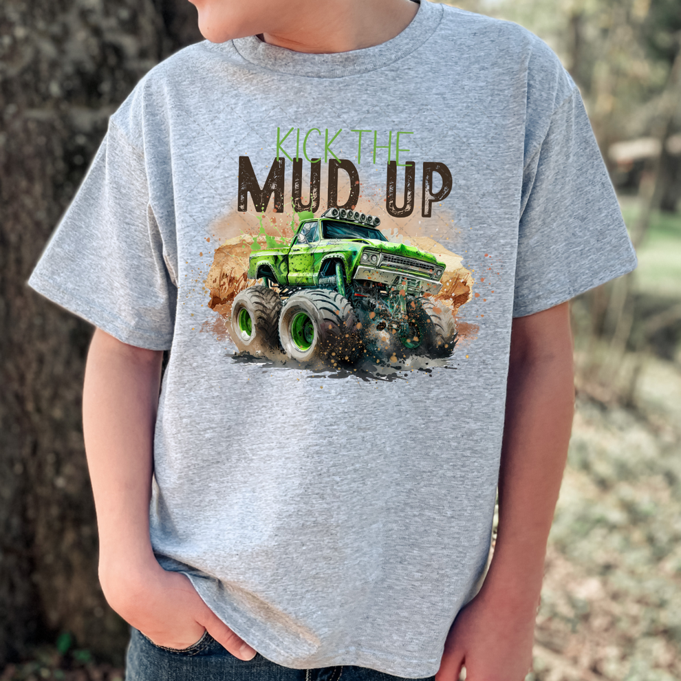 Kick The Mud Up Truck Transfer – Classy Crafts