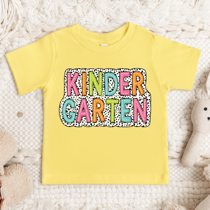 Kindergarten Dalmatian Dots Transfer – Classy Crafts