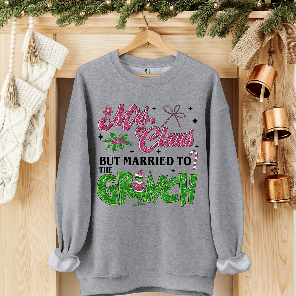 Mrs Claus Married To Transfer – Classy Crafts