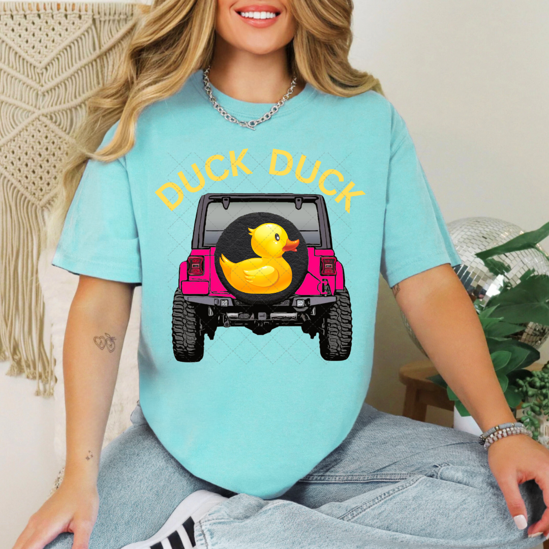 Pink Duck Duck Transfer – Classy Crafts