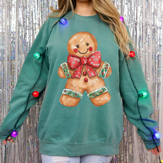 Preppy Gingerbread Transfer – Classy Crafts